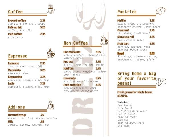 Dregz: A Coffee Shop – Siobhan G. Armstrong